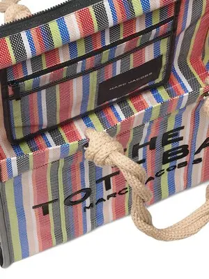 Marc Jacobs Stripe Mesh Large Tote - Multi