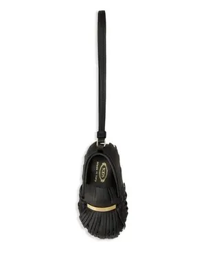 TOD`S Tod's Leather Gommino Charm - Black