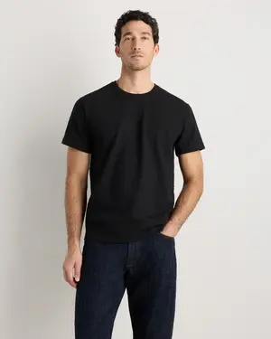 Quince Heavyweight T-shirt - Bold Black