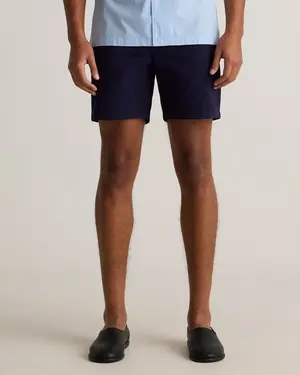 Quince Classic Stretch Chino Shorts 7 - Deep Navy