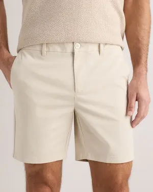 Quince Classic Stretch Chino Shorts 7 - Stone