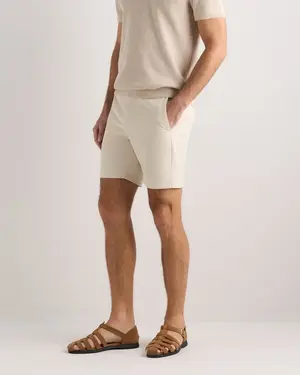 Quince Classic Stretch Chino Shorts 7 - Stone