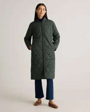 Quince Button Detailed Coats For Women