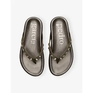 PEDRO GARCIA Devika Satin Sandals