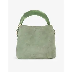 DUNE Dharla Top-handle Suede Handbag