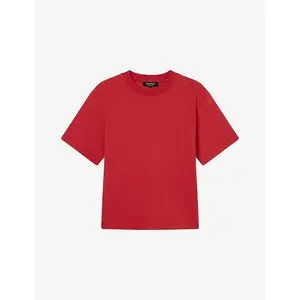 Whistles Cotton Short-sleeve T-shirt - Red
