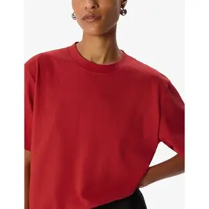 Whistles Cotton Short-sleeve T-shirt - Red