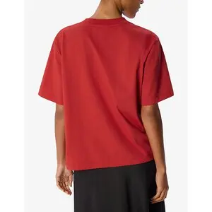 Whistles Cotton Short-sleeve T-shirt - Red