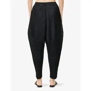 Issey Miyake Pleated Tapered Trousers