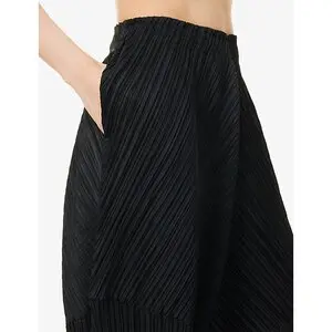 Issey Miyake Pleated Tapered Trousers
