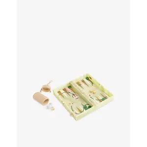 Cult Gaia Backgammon Acrylic Clutch