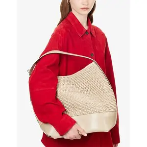 TOTEME Woven Leather Tote Bag