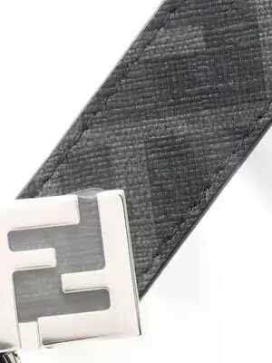 Fendi Ff Zucca Square Keyring