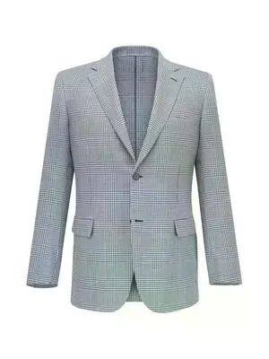 Brioni Check-pattern Blazer