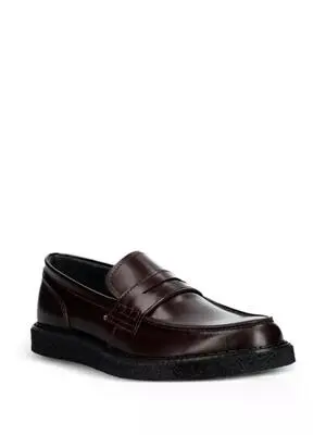 Fred Perry Panelled Penny Loafers