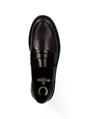 Fred Perry Panelled Penny Loafers