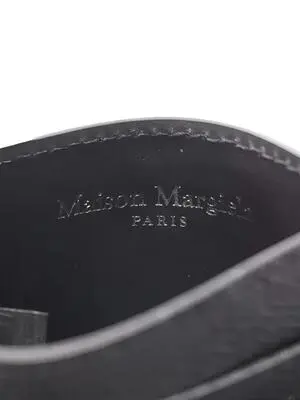MAISON MARGIELA 2020s Leather Card Case - Grey