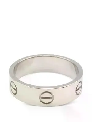 Cartier Love Ring In 18kt White Gold - Silver