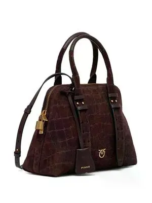 Pinko Croc-effect Satchel