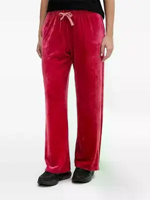 BANANA MOON Velvet Effect Wide Leg Trousers