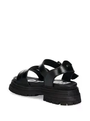 BUFFALO Platform Buckle Sandals