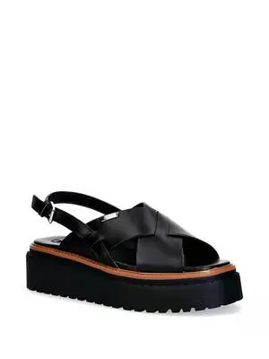 Liu Jo Crossover Flatform Sandals