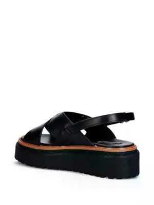 Liu Jo Crossover Flatform Sandals