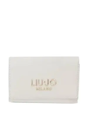 Liu Jo Logo Detail Wallet - Neutrals