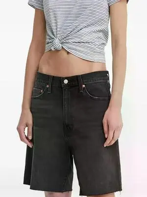 LEVI'S Frayed Shorts - Black