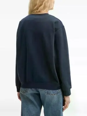 LEVI'S Logo Patch Crew-neck Sweatshirt