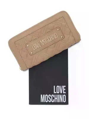 Moschino Logo-plaque Wallet