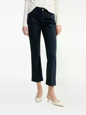 FRACOMINA Logo-patch Trousers