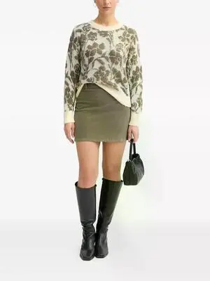 BENETTON Floral-pattern Sweater
