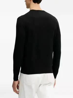 BENETTON Crew Neck Fine Knit Sweater