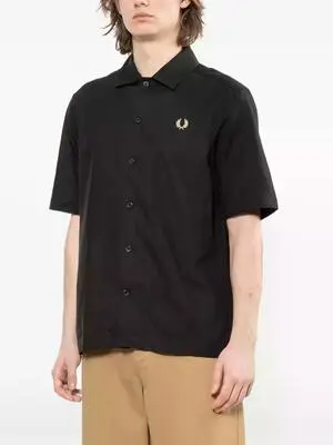 Fred Perry Basket-weave Shirt