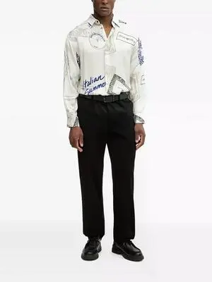 Emporio Armani Belt-loops Trousers