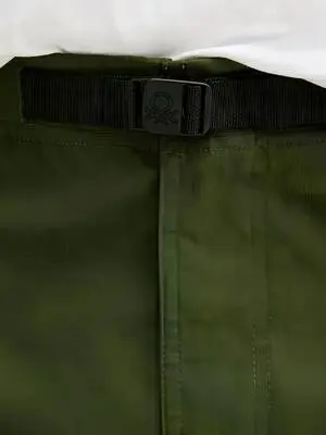 BENETTON Belted Cargo Shorts With Back And Side Pockets