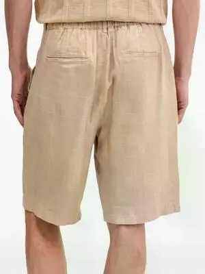 BENETTON Check-pattern Chino Shorts