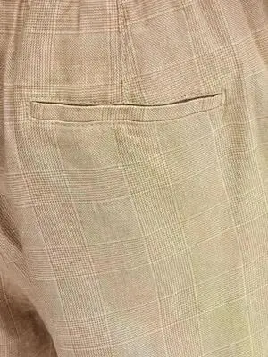 BENETTON Check-pattern Chino Shorts