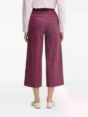 BENETTON Cropped Button-fastening Trousers