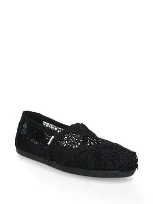 Toms Flat Espadrilles - Black