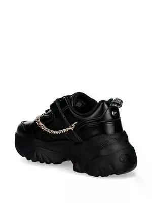BUFFALO Bliss Chain Platform Sneakers - Black