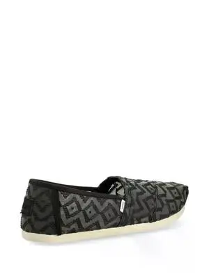 Toms Geometric Pattern Espadrilles