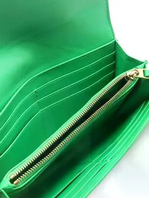 Bottega Veneta 2000s Intrecciato Bi-fold Wallet