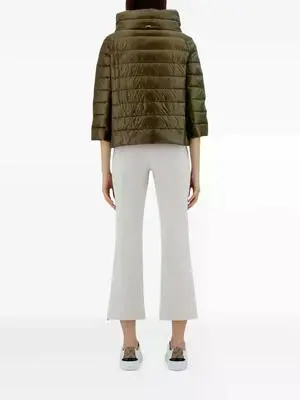 Herno Quilted High-neck Jacket - Green