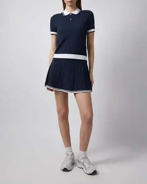 J. Lindeberg Polly Pointelle Polo