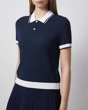 J. Lindeberg Polly Pointelle Polo