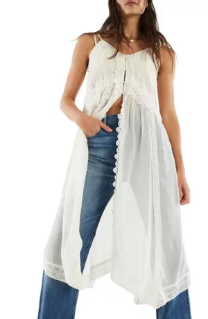 Free People Snowbird Maxi Top - Clean Ivory