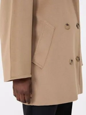 Max Mara Short 101801 Icon Coat - Camel