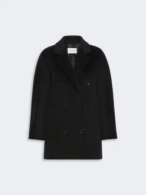 Max Mara Short 101801 Icon Coat - Black